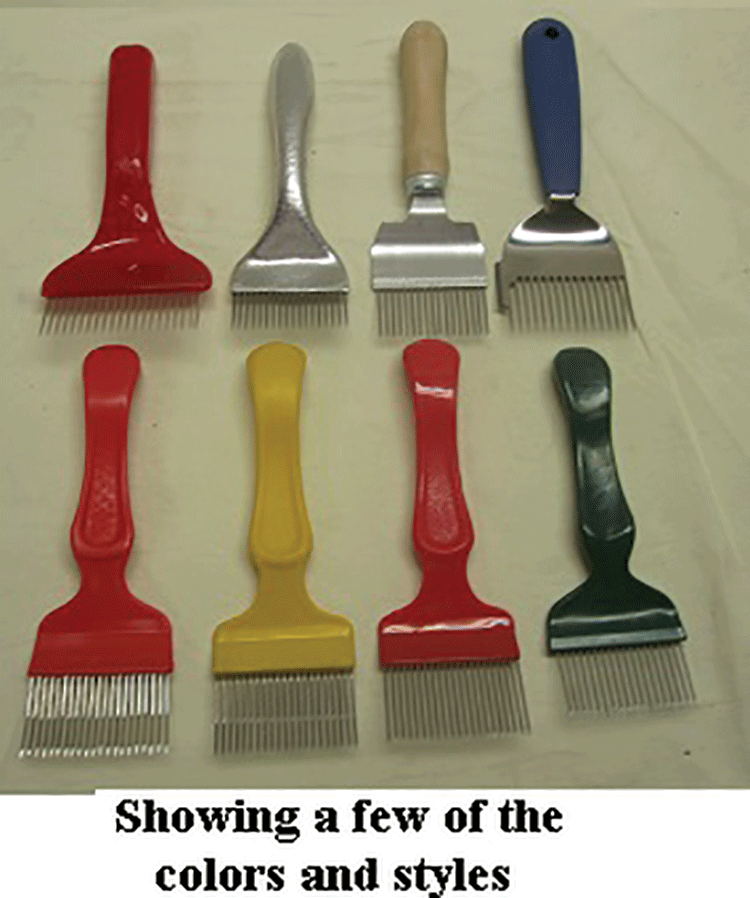 The Cappings Scratcher or The Uncapping Fork | Bee Culture