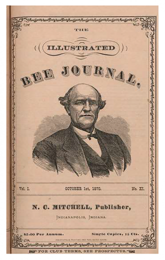eliza jane donavan Young Female Beekeeper In The 1870s | Bee Culture
