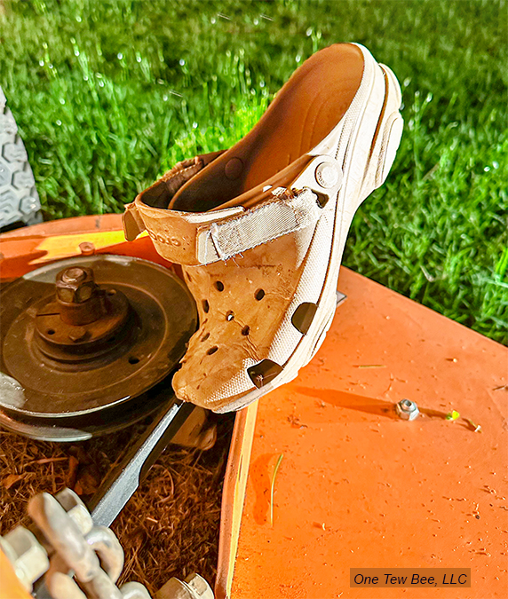 The Quiet Evolution of Apiary Mowing | Bee Culture